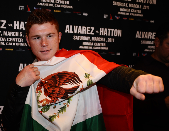 Photo: Saul Canelo Alvarez vs. Matthew Hatton Presser | MyBoxingFans ...