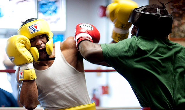 Photos: Peterson, Mitchell and Anthony Peterson Media workout ...