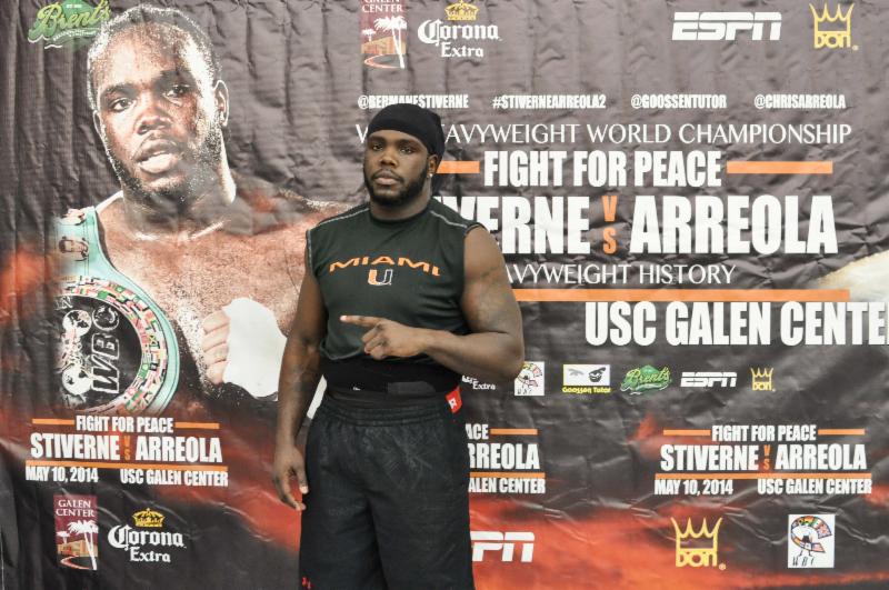 STIVERNE – ARREOLA MEDIA WORKOUT VIDEO & PHOTO GALLERY | MyBoxingFans ...