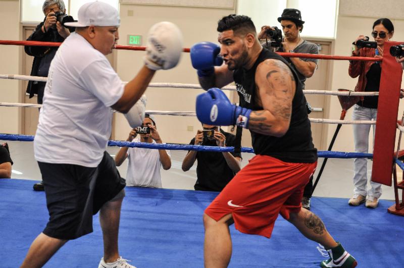 STIVERNE – ARREOLA MEDIA WORKOUT VIDEO & PHOTO GALLERY | MyBoxingFans ...