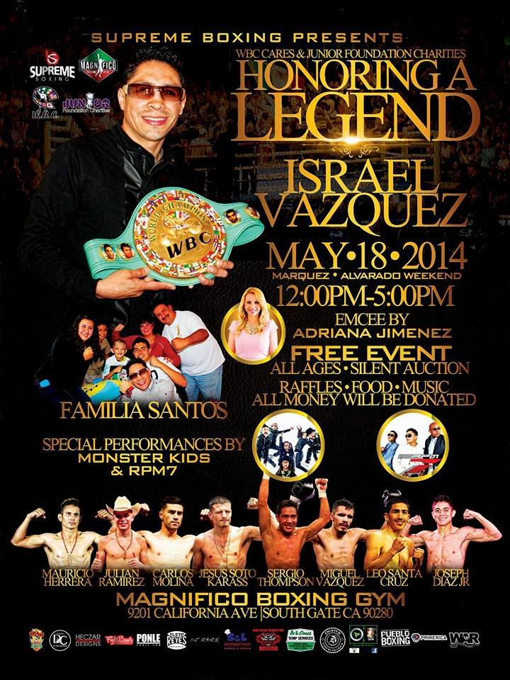 THIS Sunday: Meet Israel Vazquez & Champs! | MyBoxingFans - Boxing News