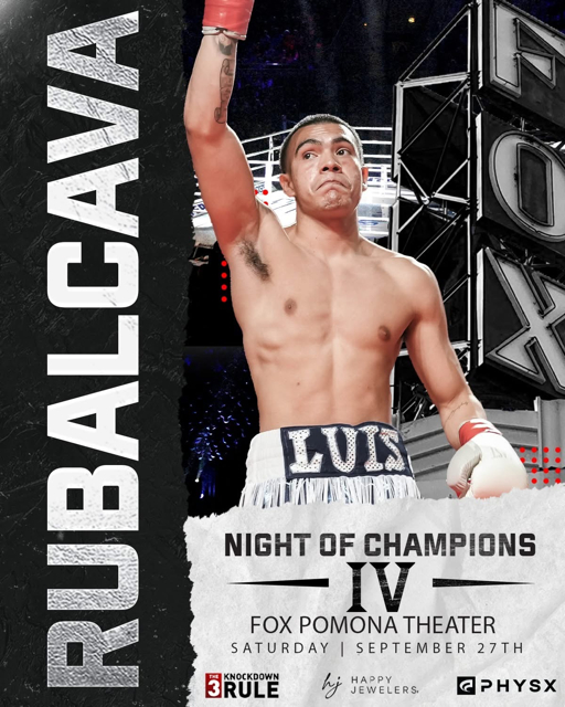 Night of Champions IV: Luis Rubalcava | MyBoxingFans - Boxing News